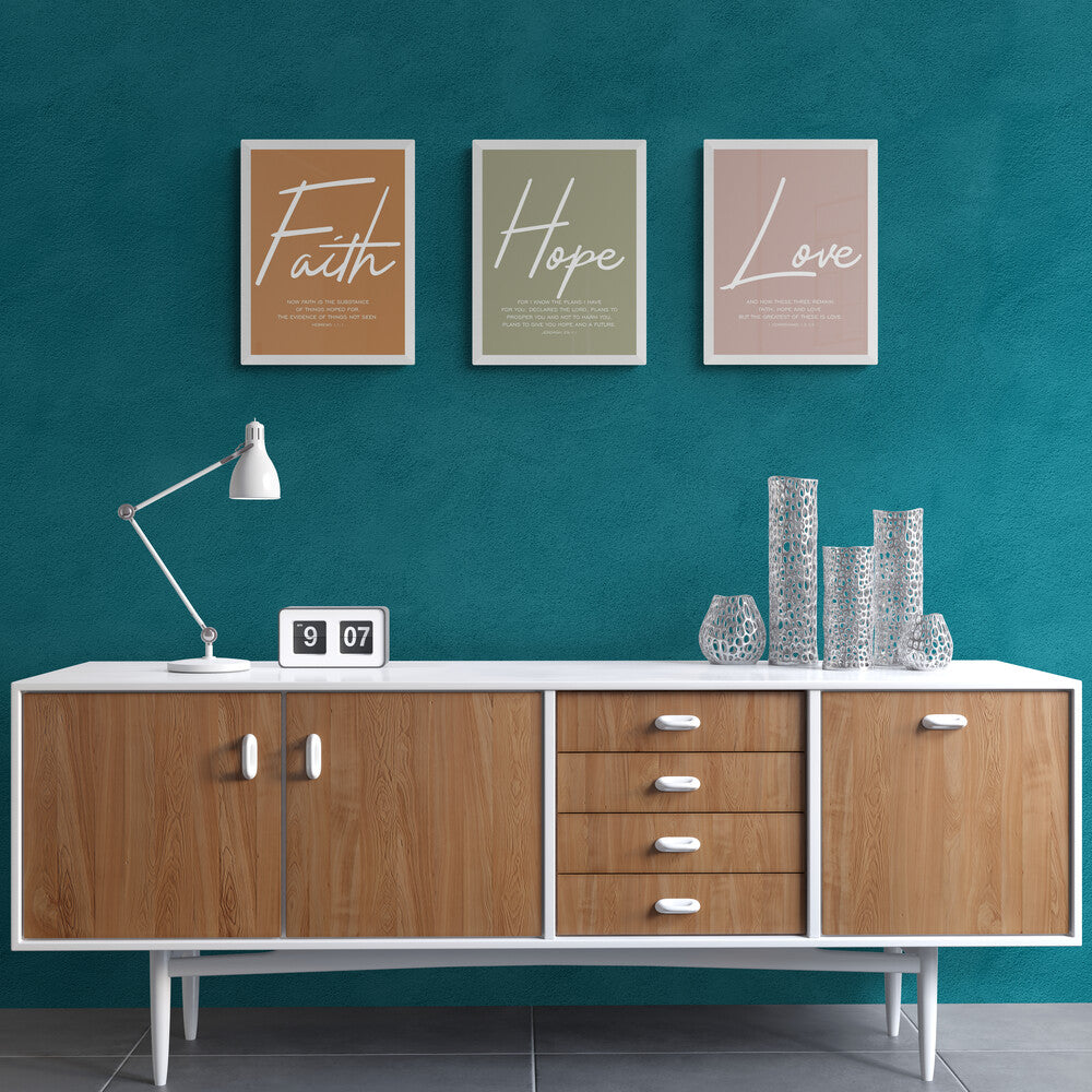 Faith Hope Love Color Combo Series - 1 Corinthians 13:13 | Inspire with ...