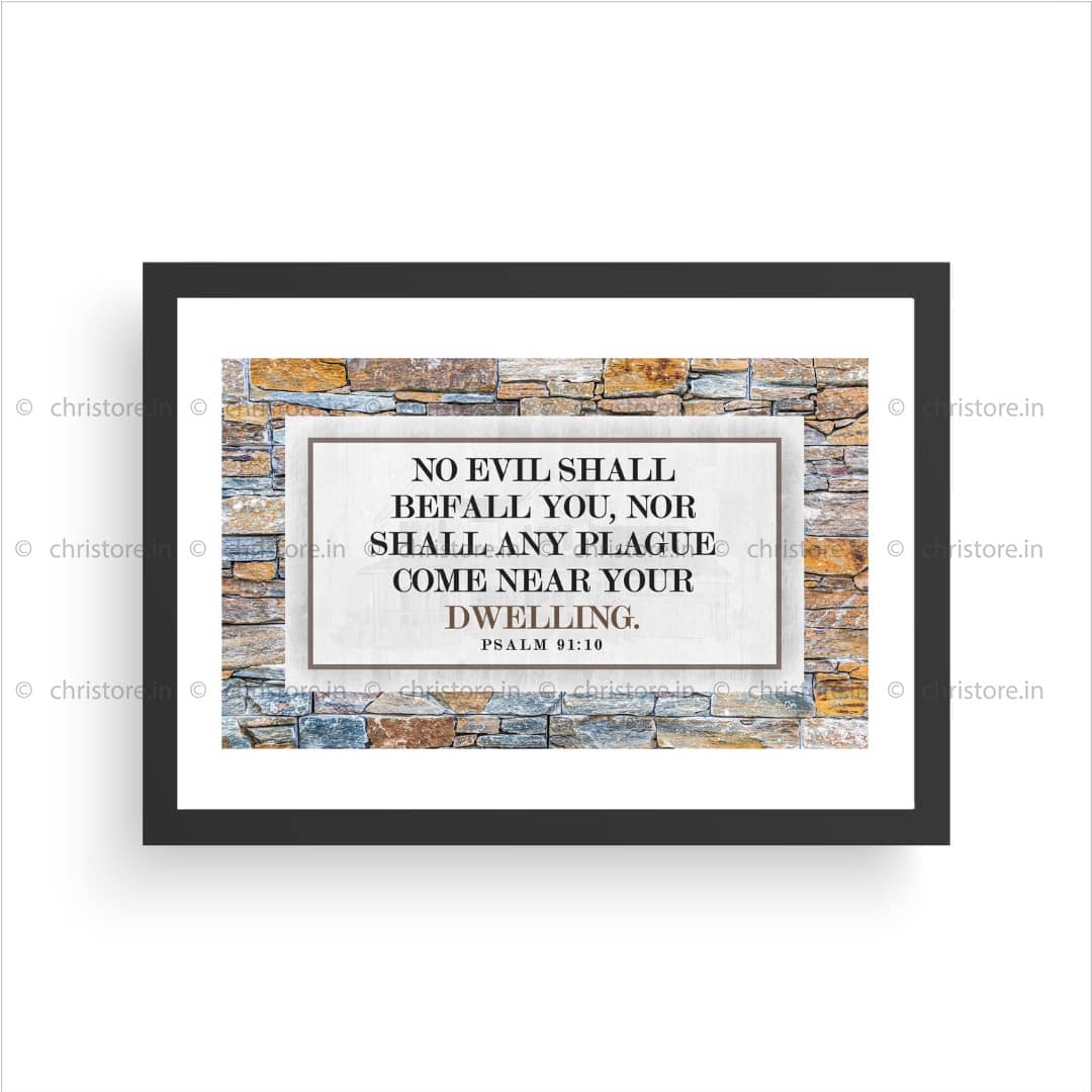 Divine Protection - Psalm 91:10 Wall Art for a Safe Haven – Christore