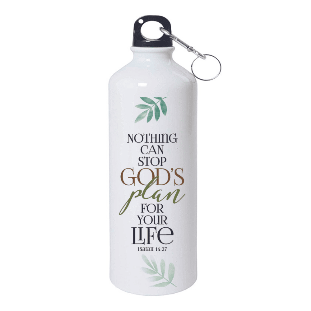 Isaiah 14:27 Aluminum Sipper: Embrace God's Unstoppable Plan with Every ...